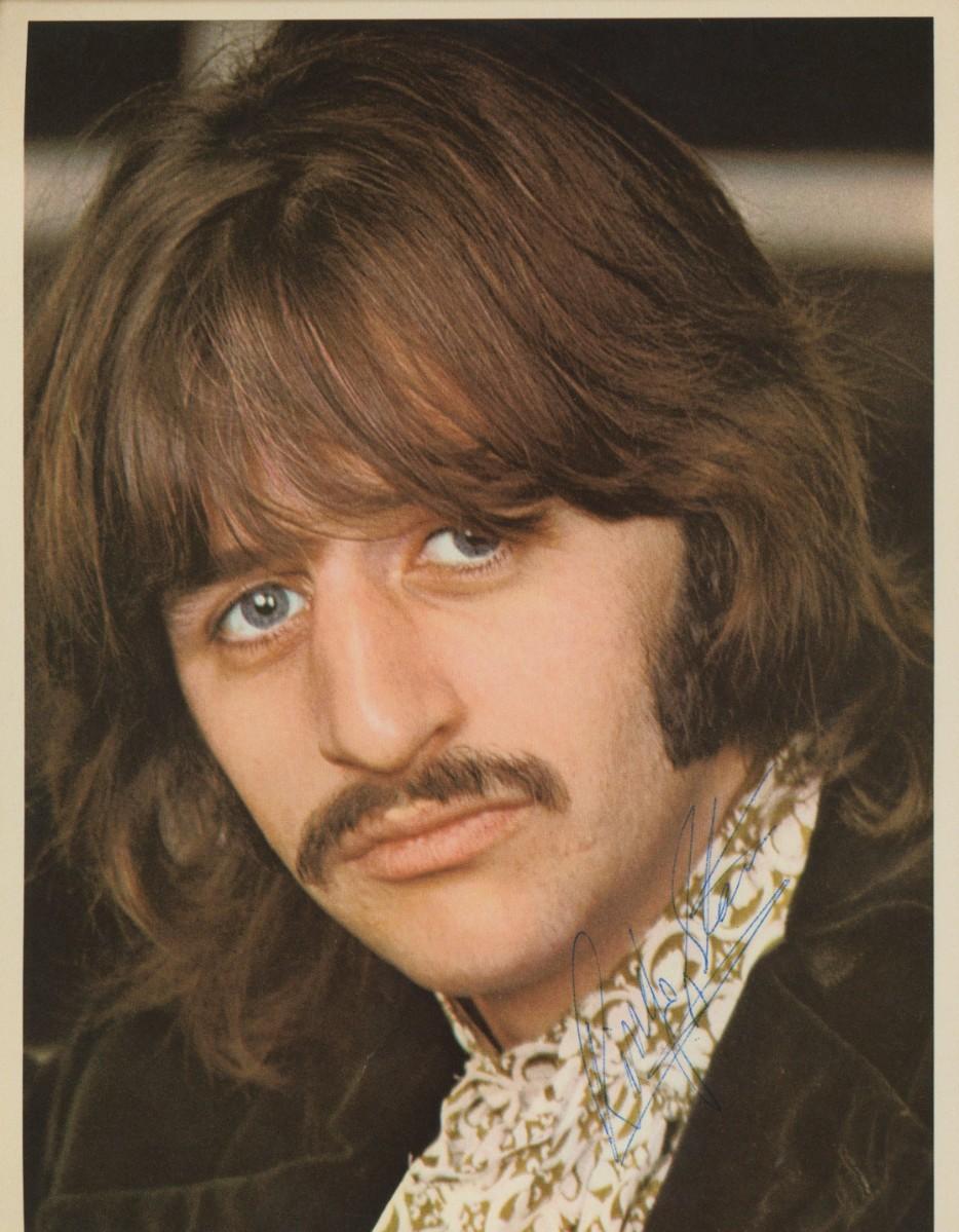Ringo Starr signed photo. GFA Authenticated | EstateSales.org