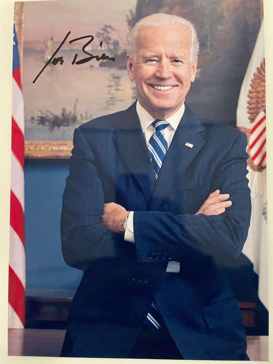 46th US President Joe Biden signed photo | EstateSales.org