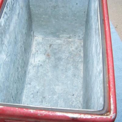 LOT 137 FABULOUS VINTAGE EMBOSSED FALSTAFF COOLER C1940S | EstateSales.org