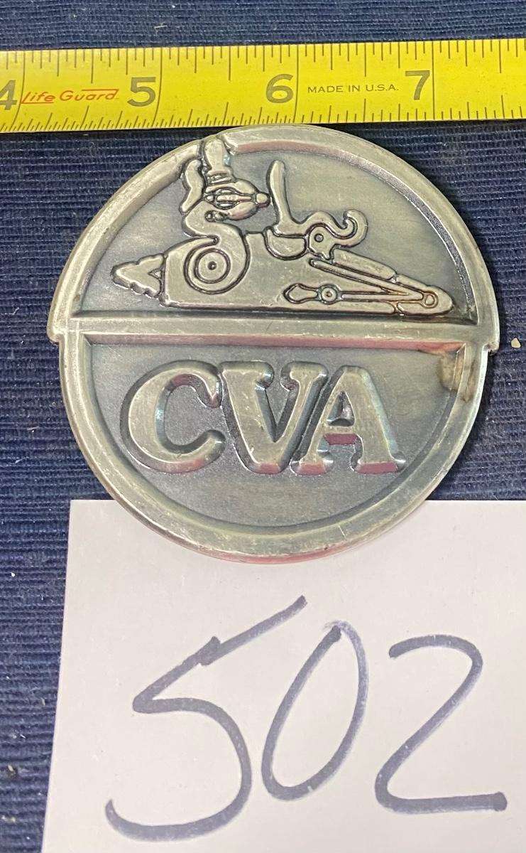 CVA Belt Buckle | EstateSales.org
