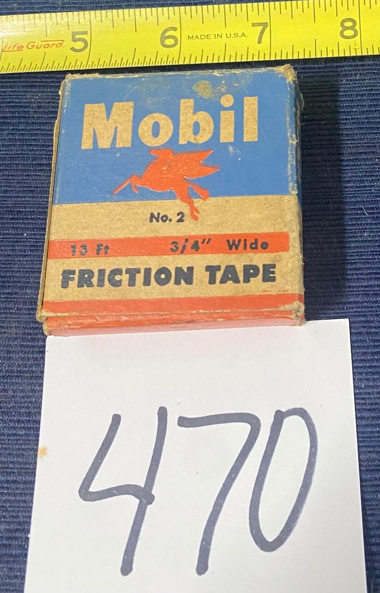 Vintage Mobil Friction Tape | EstateSales.org