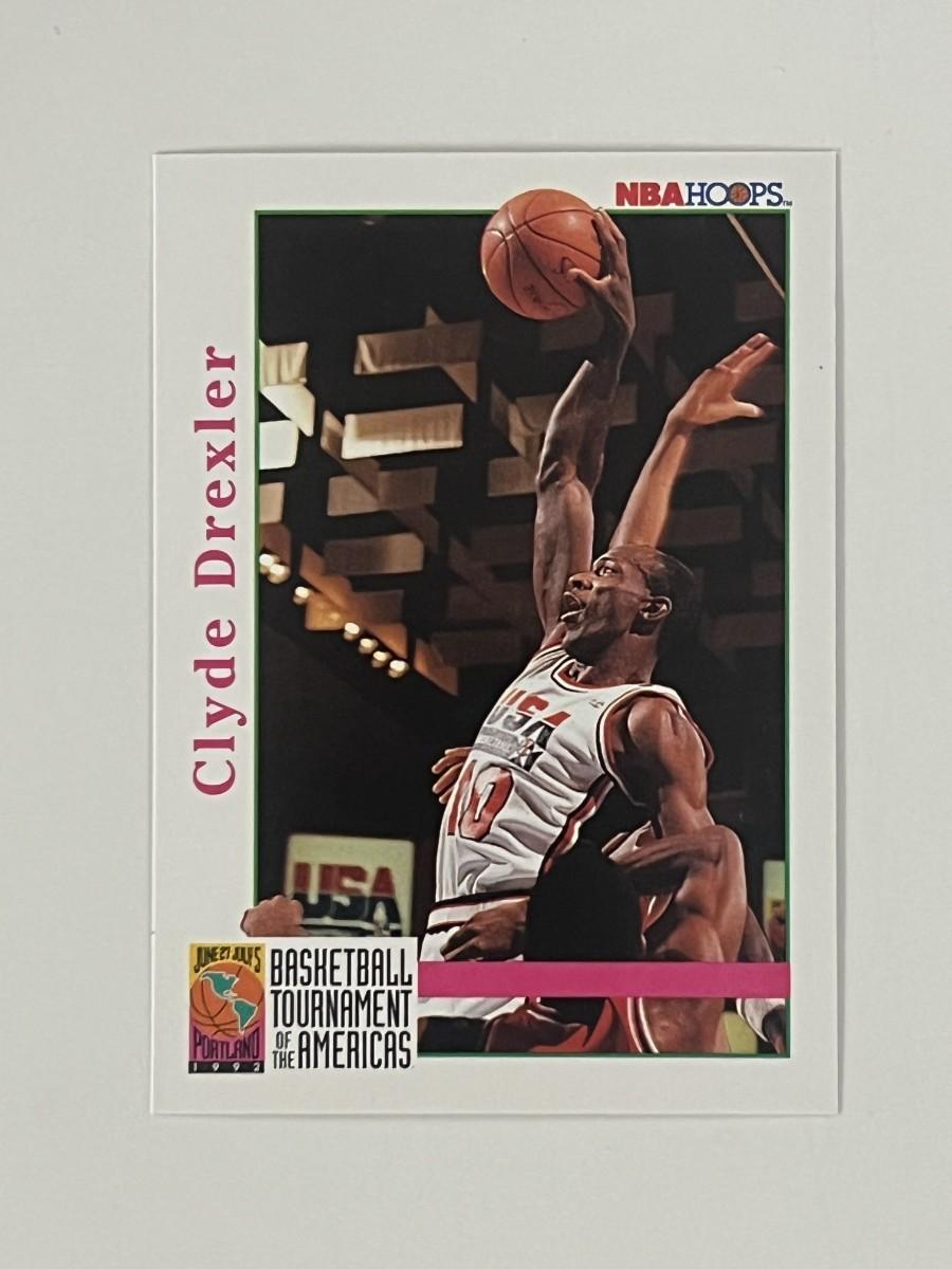 USA Basketball Clyde Drexler 1992 Skybox #338 trading card ...