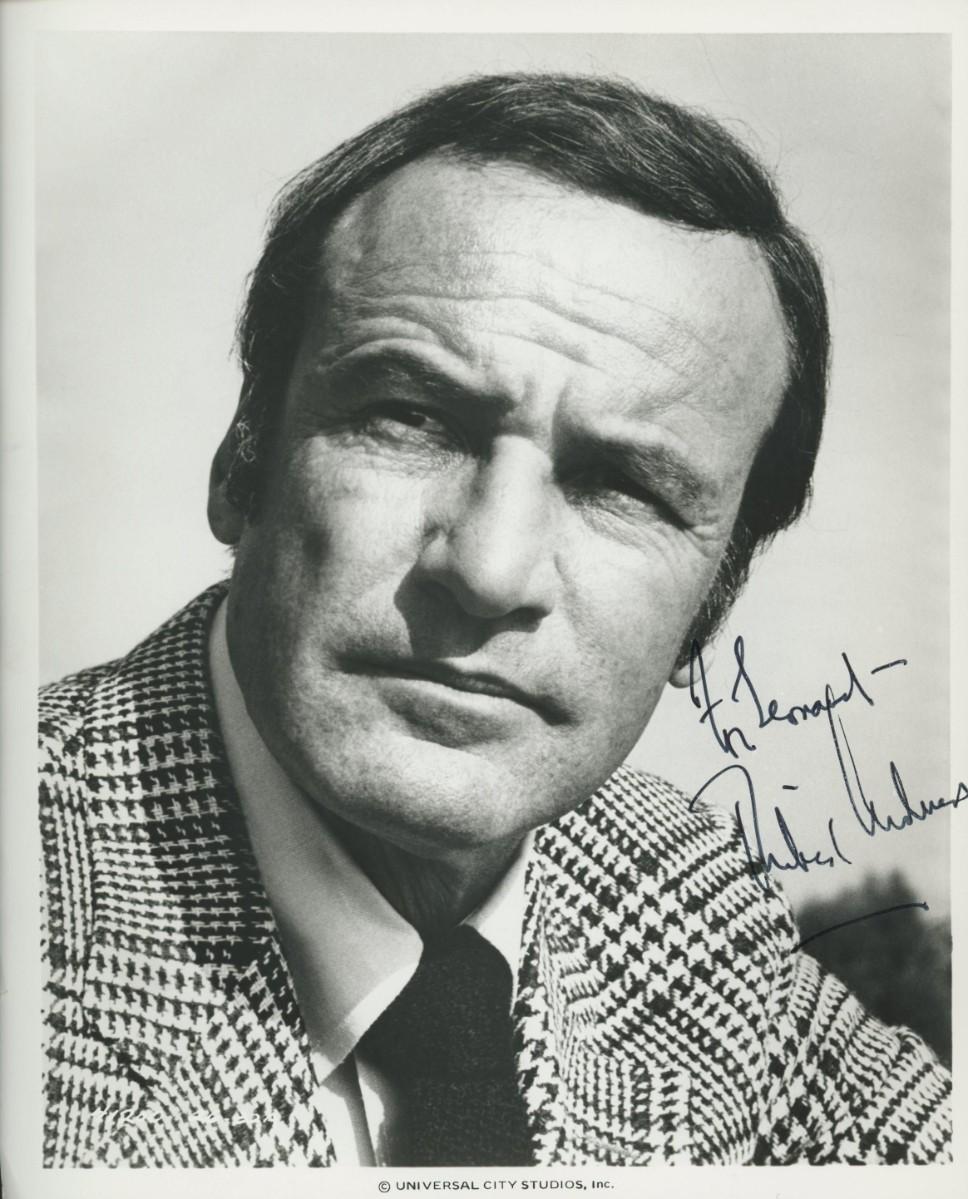 6 Million Dollar Man Richard Anderson signed photo | EstateSales.org