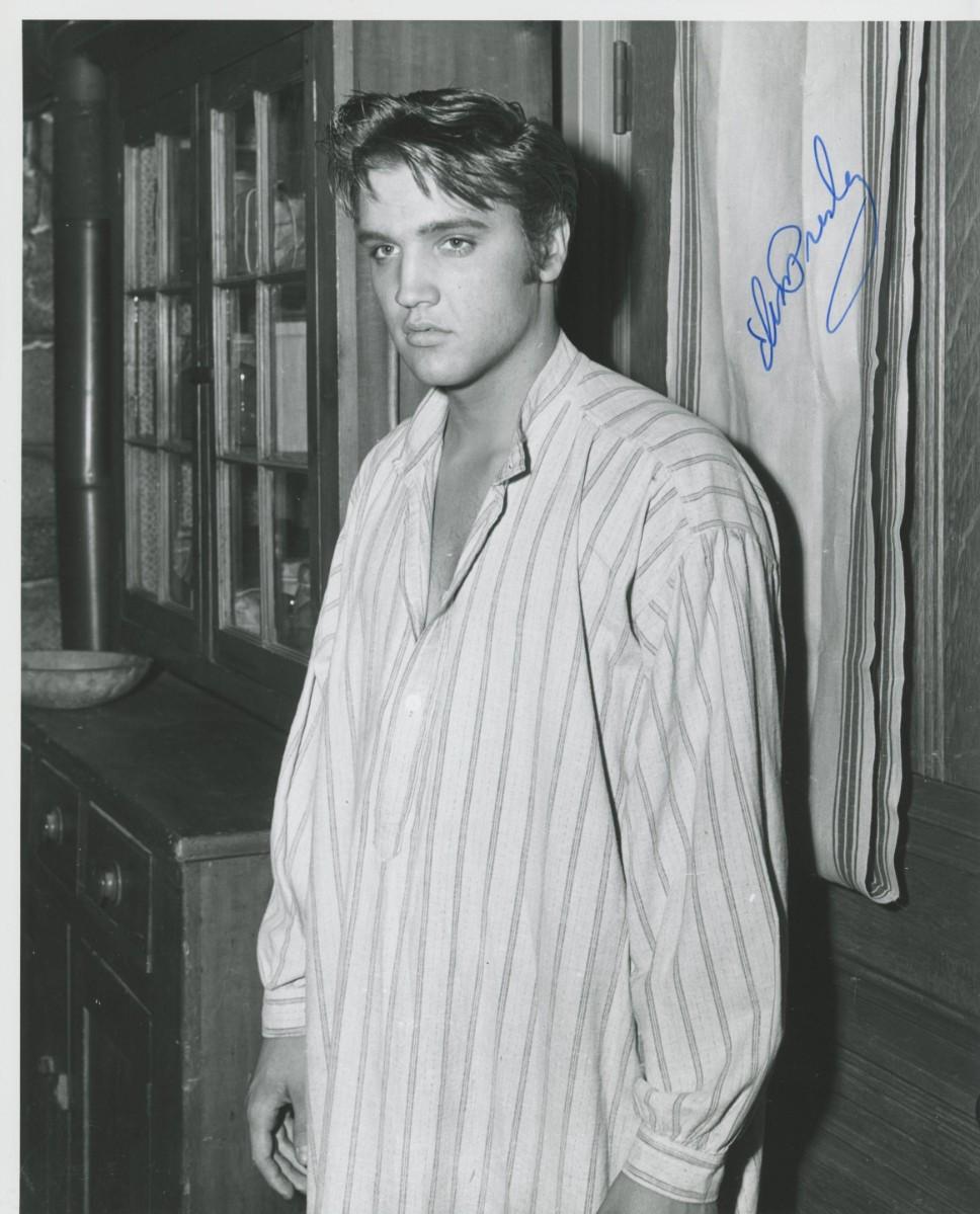 Elvis Presley signed photo | EstateSales.org