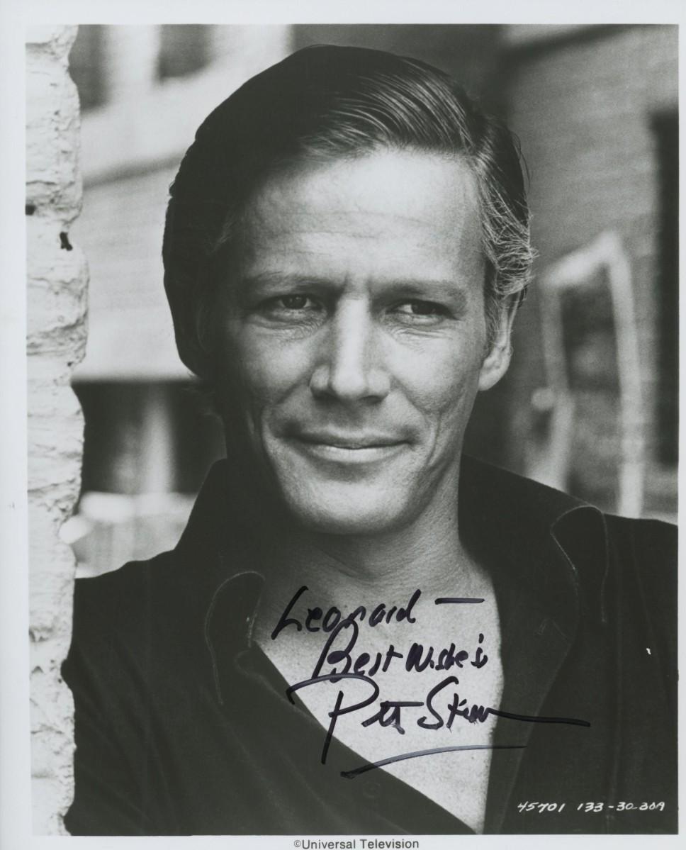 Peter Strauss signed photo | EstateSales.org