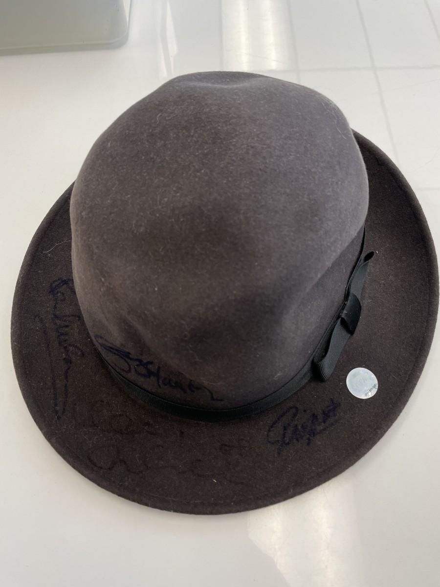 The Beatles signed hat. size XL | EstateSales.org