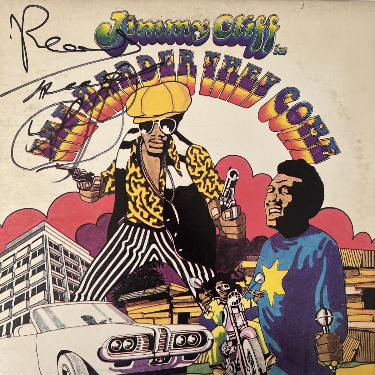 Jimmy Cliff The Harder They Come signed album | EstateSales.org