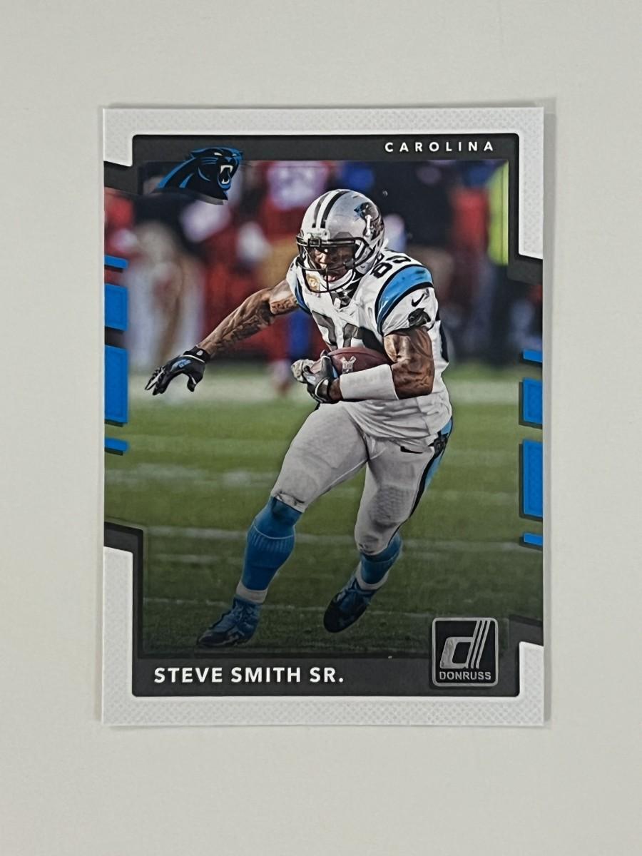 Carolina Panthers Steve Smith Sr. 2017 Panini Donruss #11 trading card ...