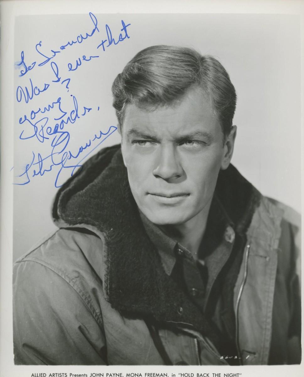 Mission Impossible Peter Graves signed photo | EstateSales.org