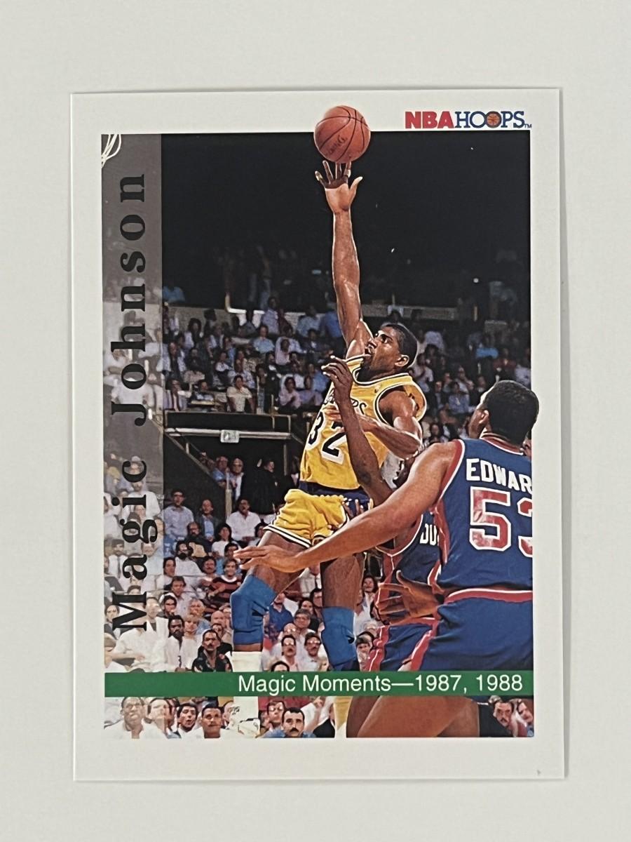 Magic Moments Magic Johnson 1992 Skybox #330 trading card | EstateSales.org