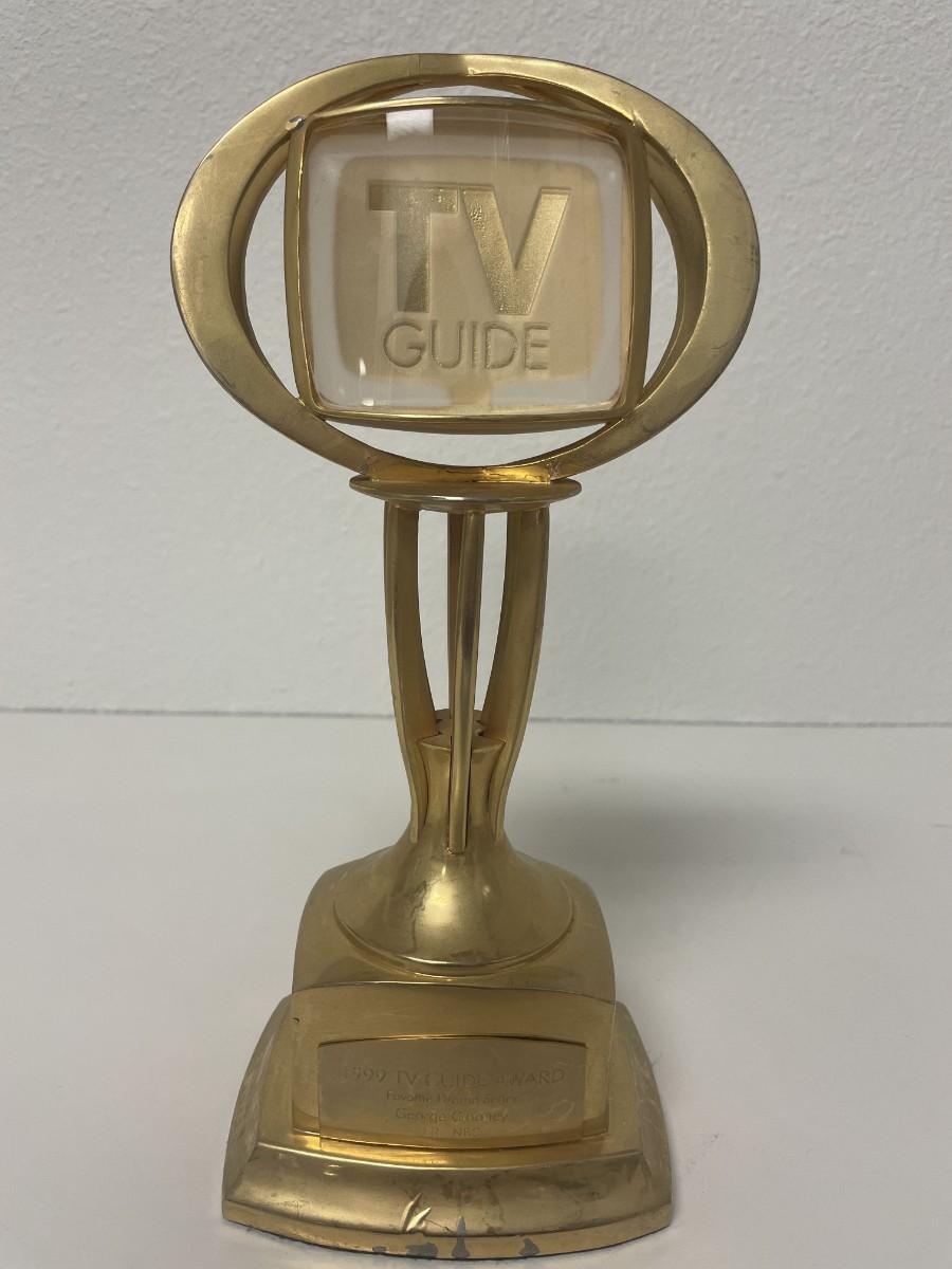 1999 TV Guide Award George Clooney | EstateSales.org