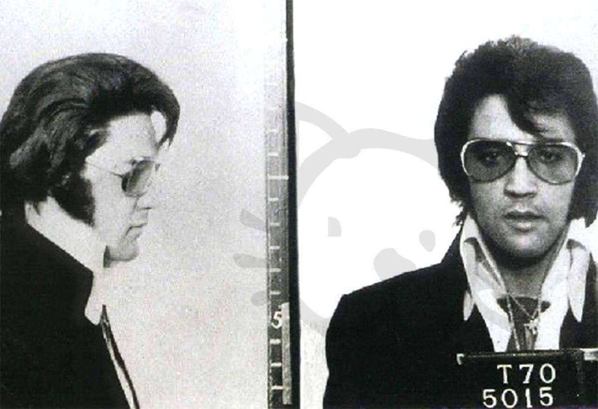 Elvis Presley Mugshot reprint | EstateSales.org