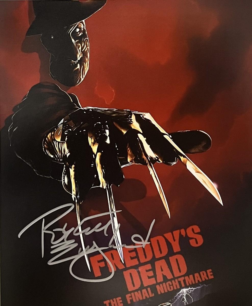 Freddy's Dead The Final Nightmare Robert Englund signed photo ...