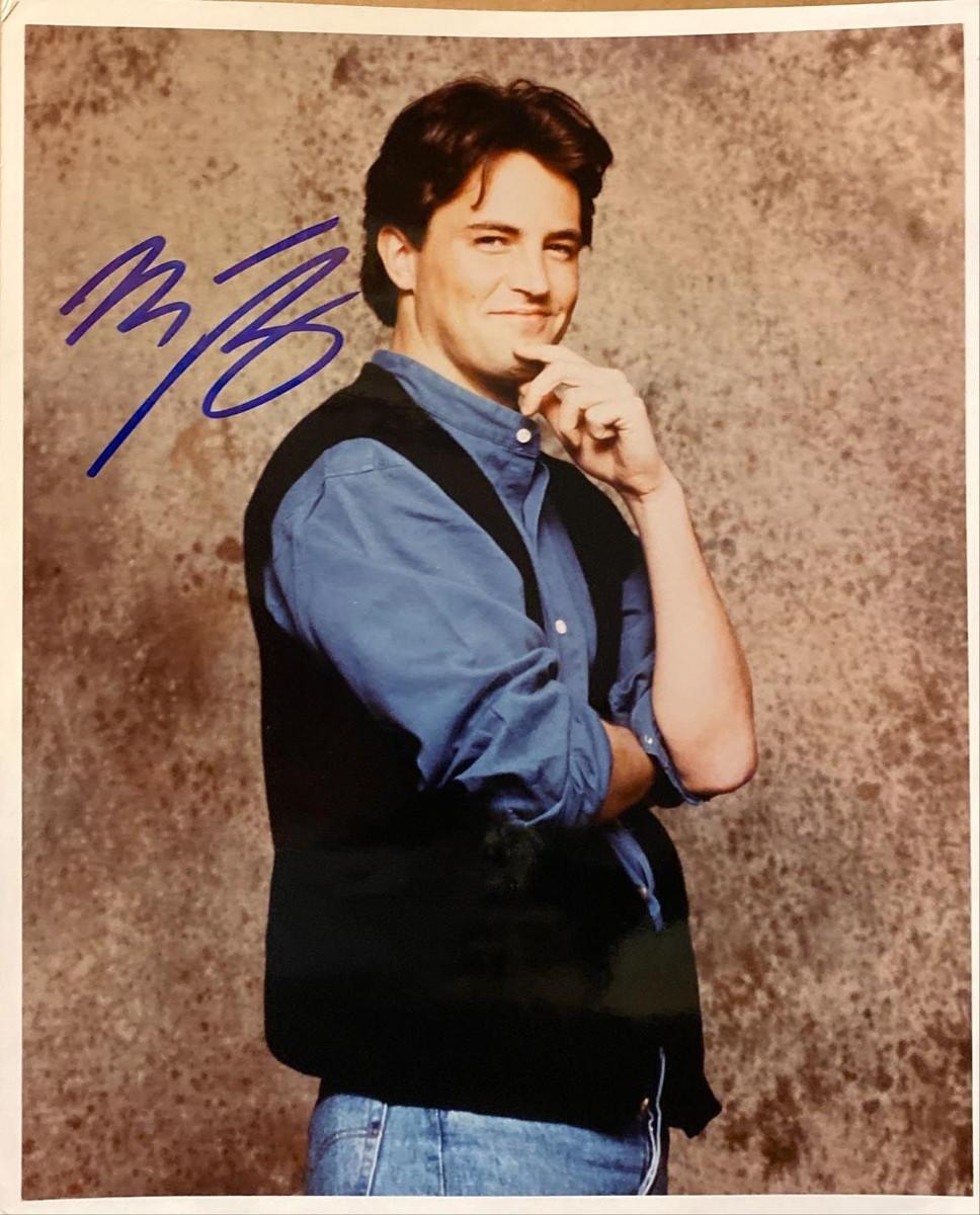 Matthew Perry signed photo | EstateSales.org
