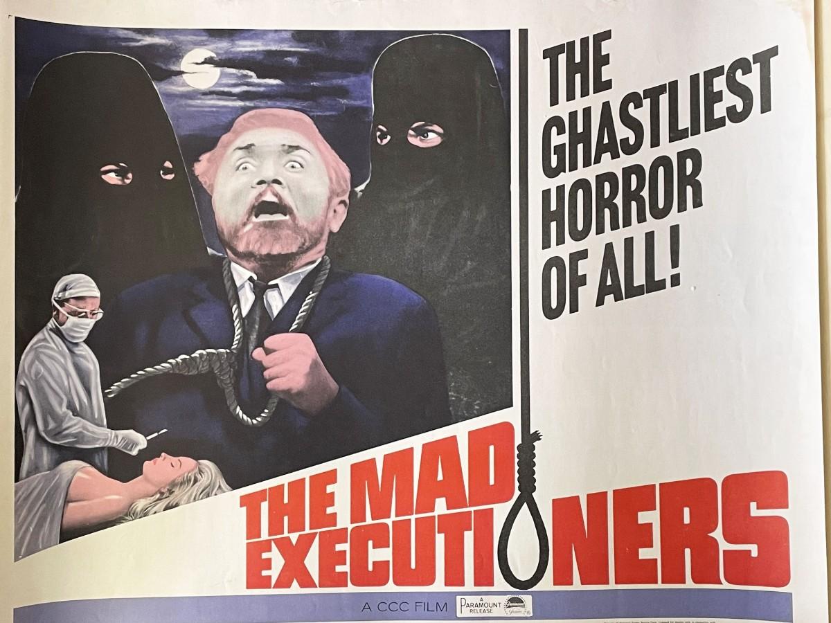 The Mad Execution 1963 vintage movie poster | EstateSales.org