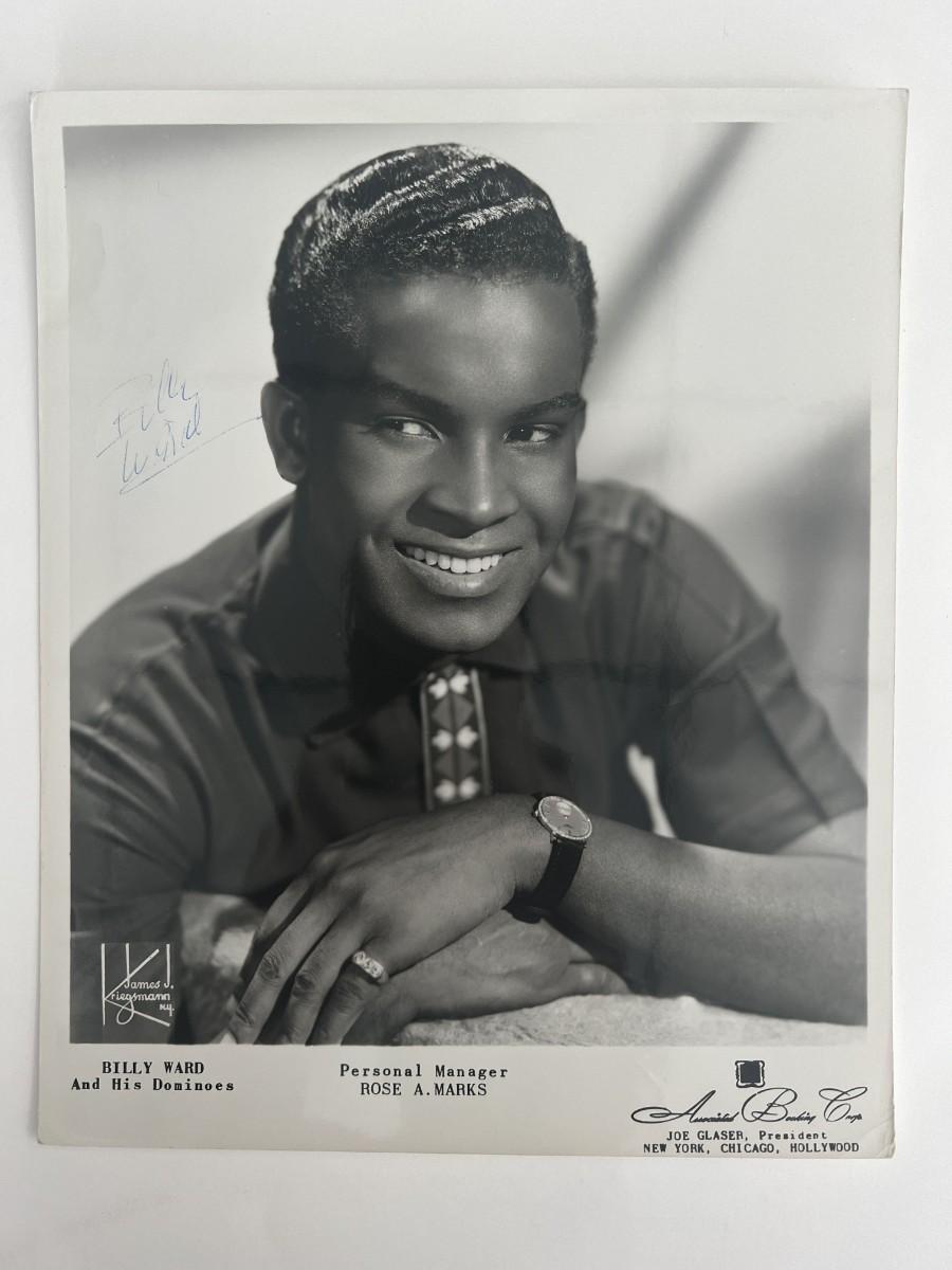Billy Ward signed photo | EstateSales.org