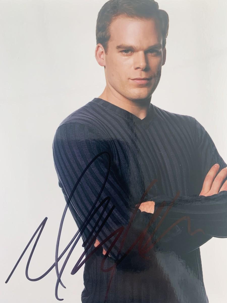 Dexter Michael C. Hall signed photo | EstateSales.org
