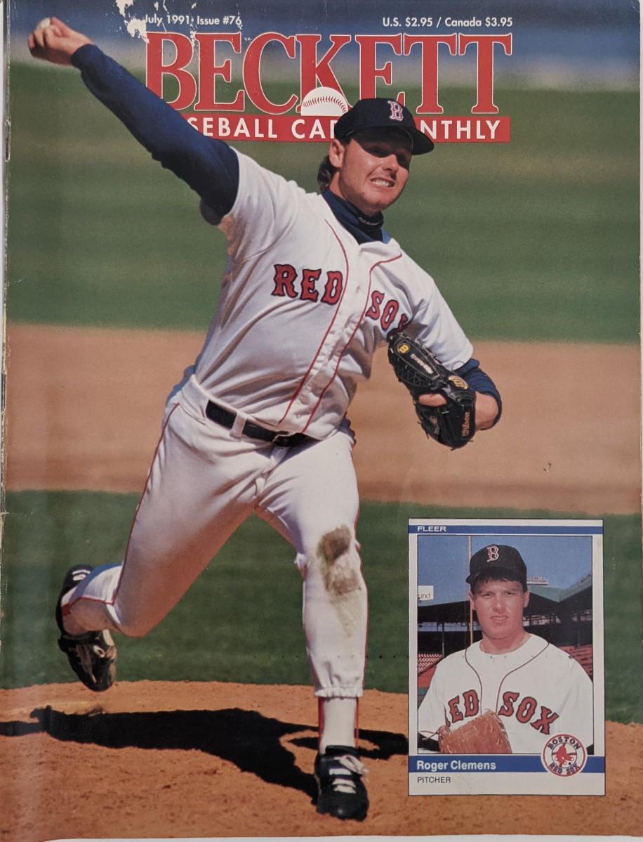 Beckett Baseball Card Monthly Magazine July 1991 | EstateSales.org