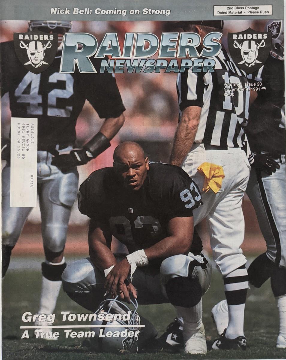Raiders Newspaper Vol. 3 Issue 20 November 1991 | EstateSales.org