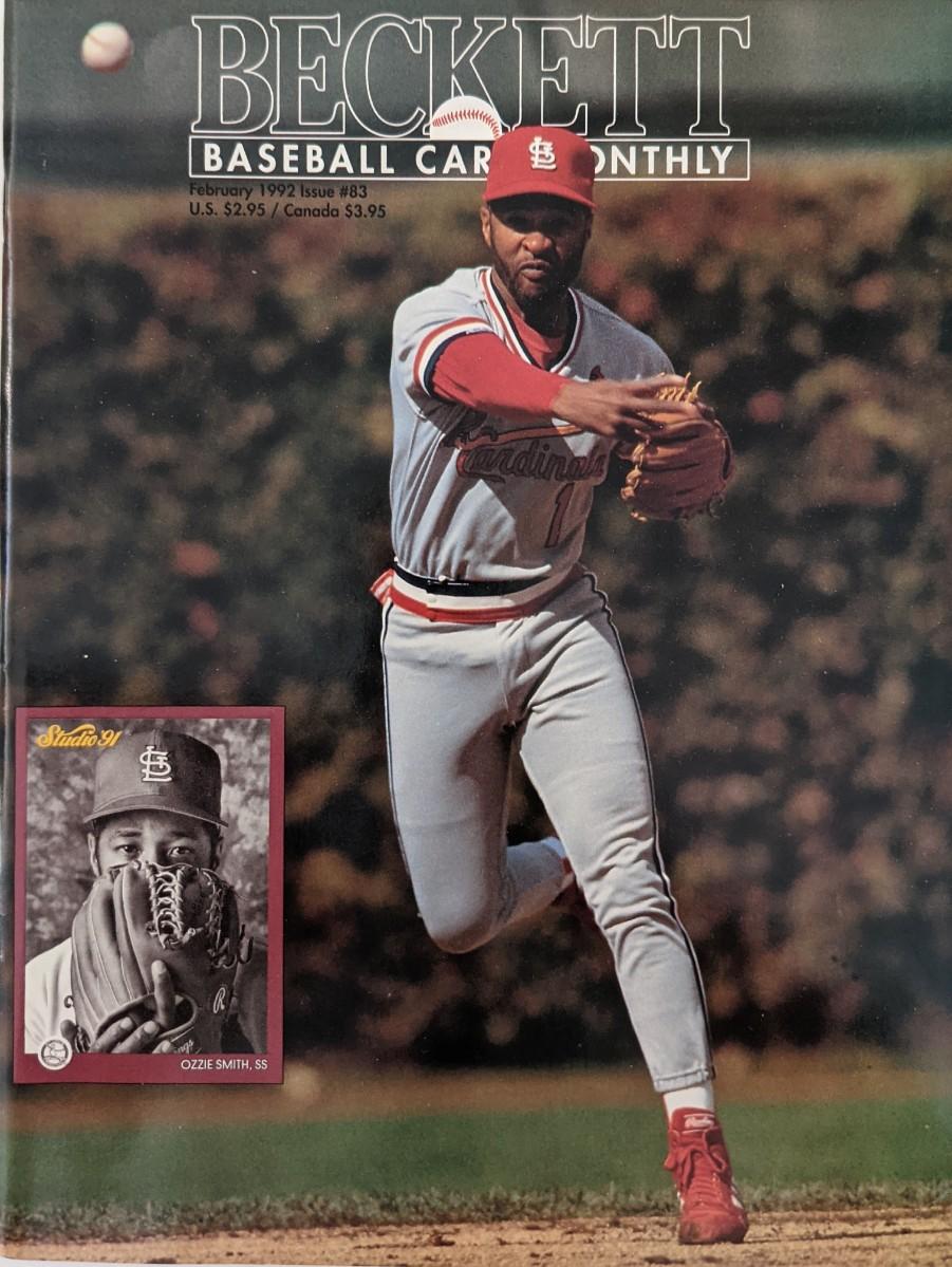 Beckett Baseball Card Magazine February 1992 Issue #83 | EstateSales.org