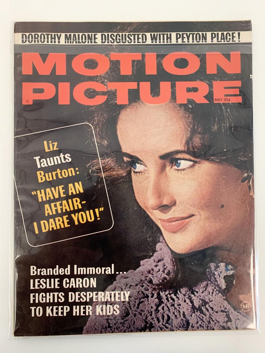 Motion Picture Magazine May 1965 Liz Taylor Cover | EstateSales.org