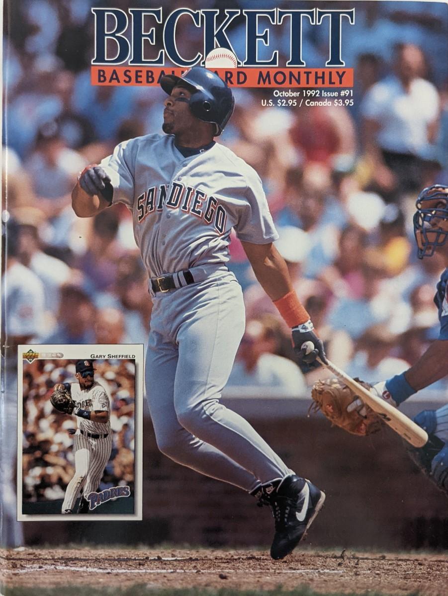 Beckett Baseball Card Monthly October 1992 Issue #91 | EstateSales.org