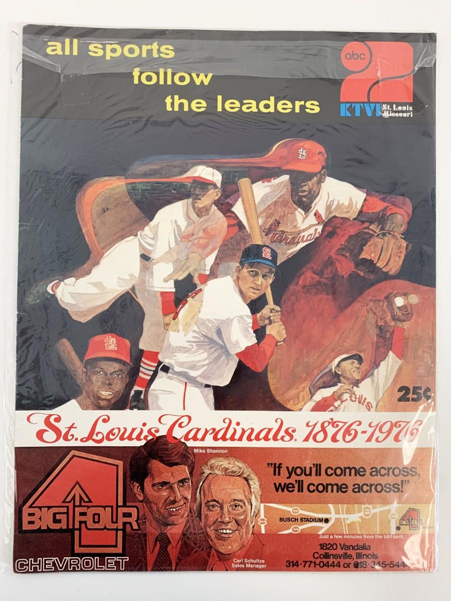 St. Louis Cardinals 1876-1976 - All Sports Follow the Leaders Vintage ...