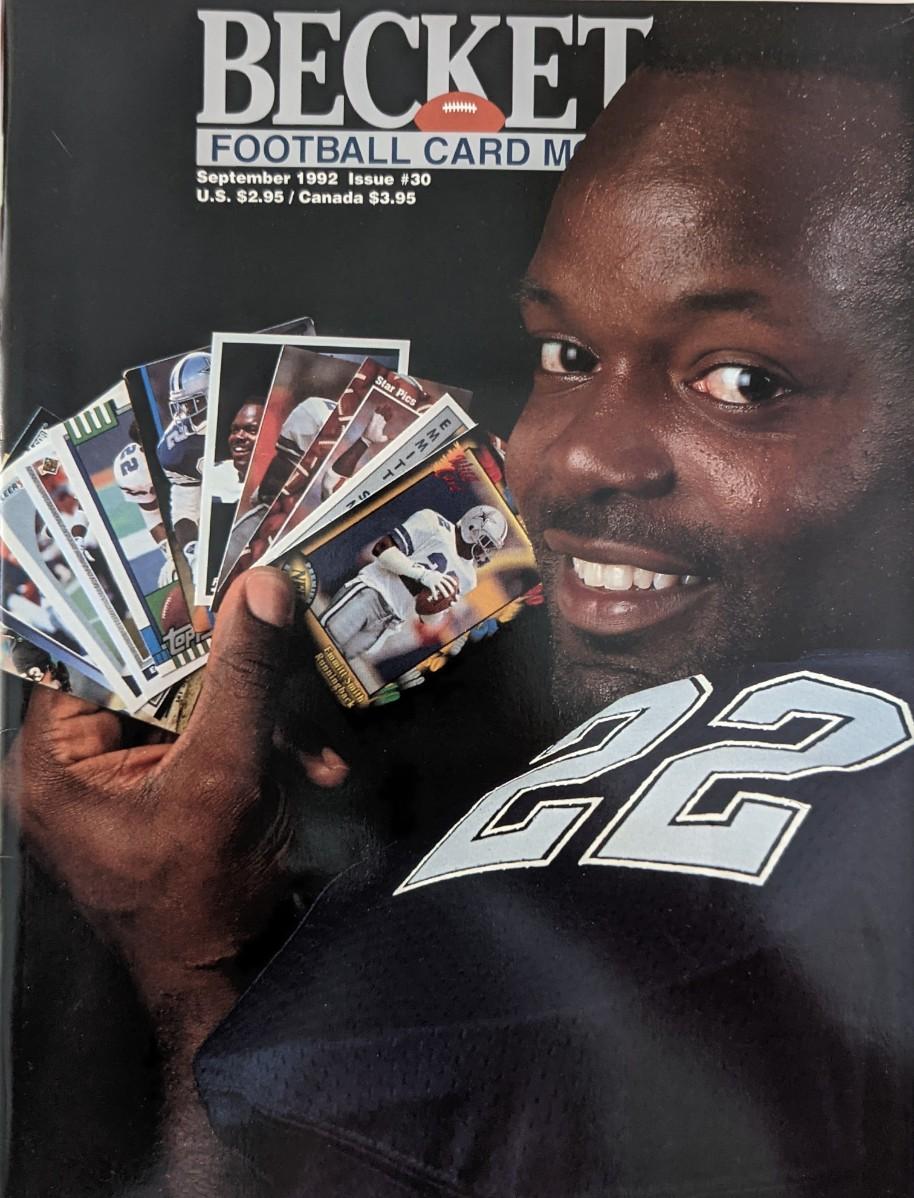 Beckett Football Cards Magazine September 1992 Issue #30 | EstateSales.org