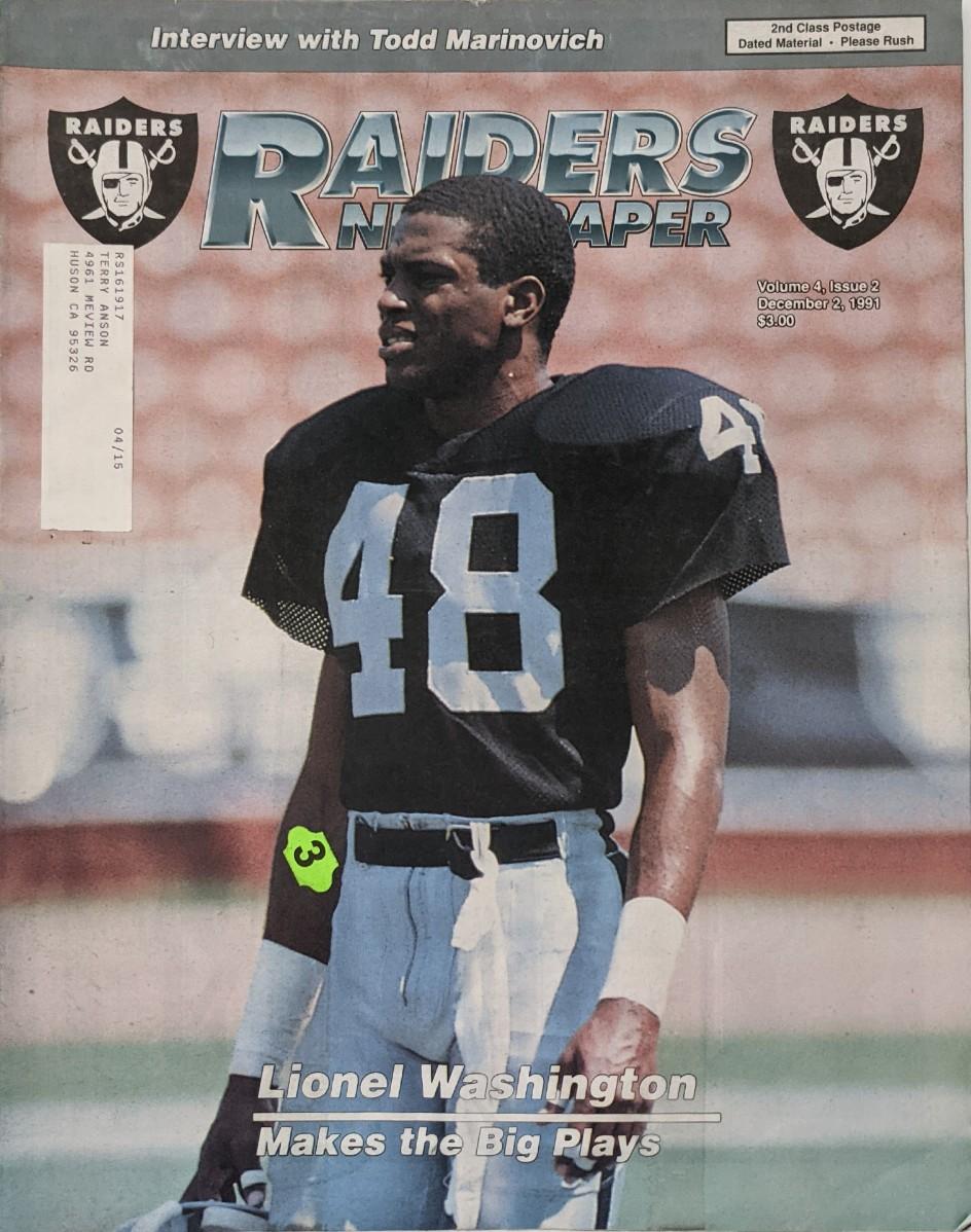 Raiders Newspaper Vol. 4 Issue 2 December 1991 | EstateSales.org