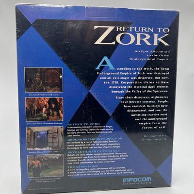 New Sealed Return to Zork Graphic Adventure Computer PC Game ...