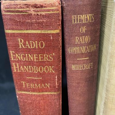 Vintage Lot of Radio Engineers' Communications Handbooks Reference Guides Textbooks ...