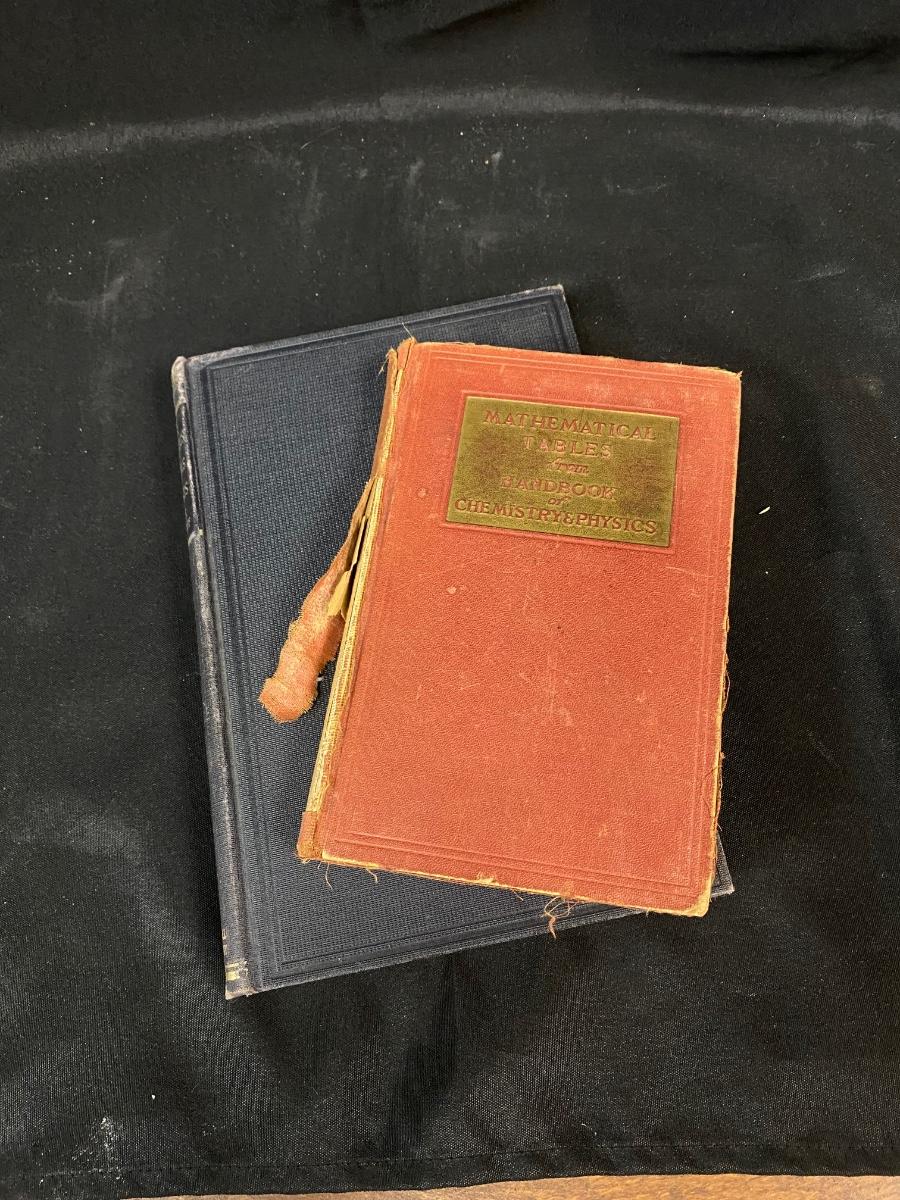 Pair of Antique Vintage Mathematics Books for Chemistry & Physics ...