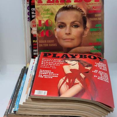 LOT 20: 1993 & 1994 Playboy Magazines | EstateSales.org