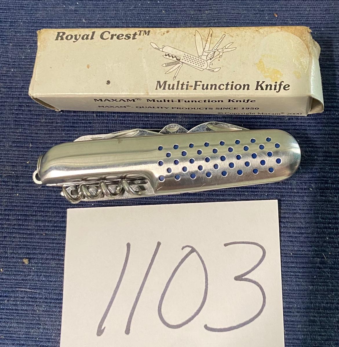 Royal Crest Multi-Function Knife | EstateSales.org