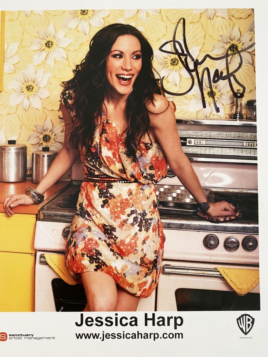 Country Singer Jessica Harp signed photo | EstateSales.org