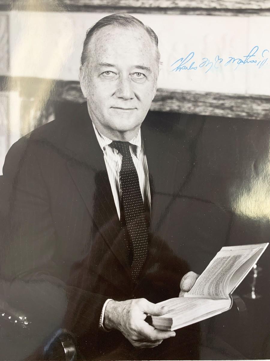 Charles Mathias signed photo | EstateSales.org