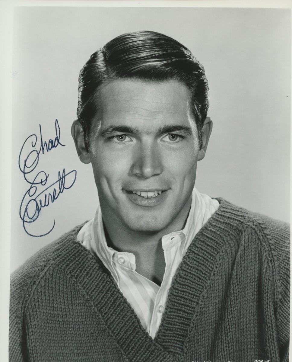 Chad Everett signed photo | EstateSales.org
