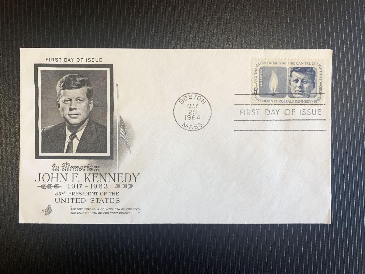 John F Kennedy first day cover | EstateSales.org