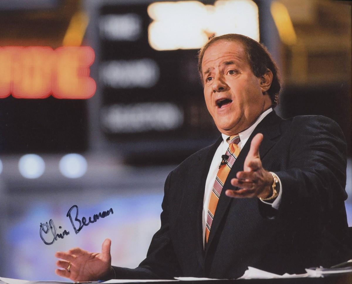 Chris Berman signed photo | EstateSales.org