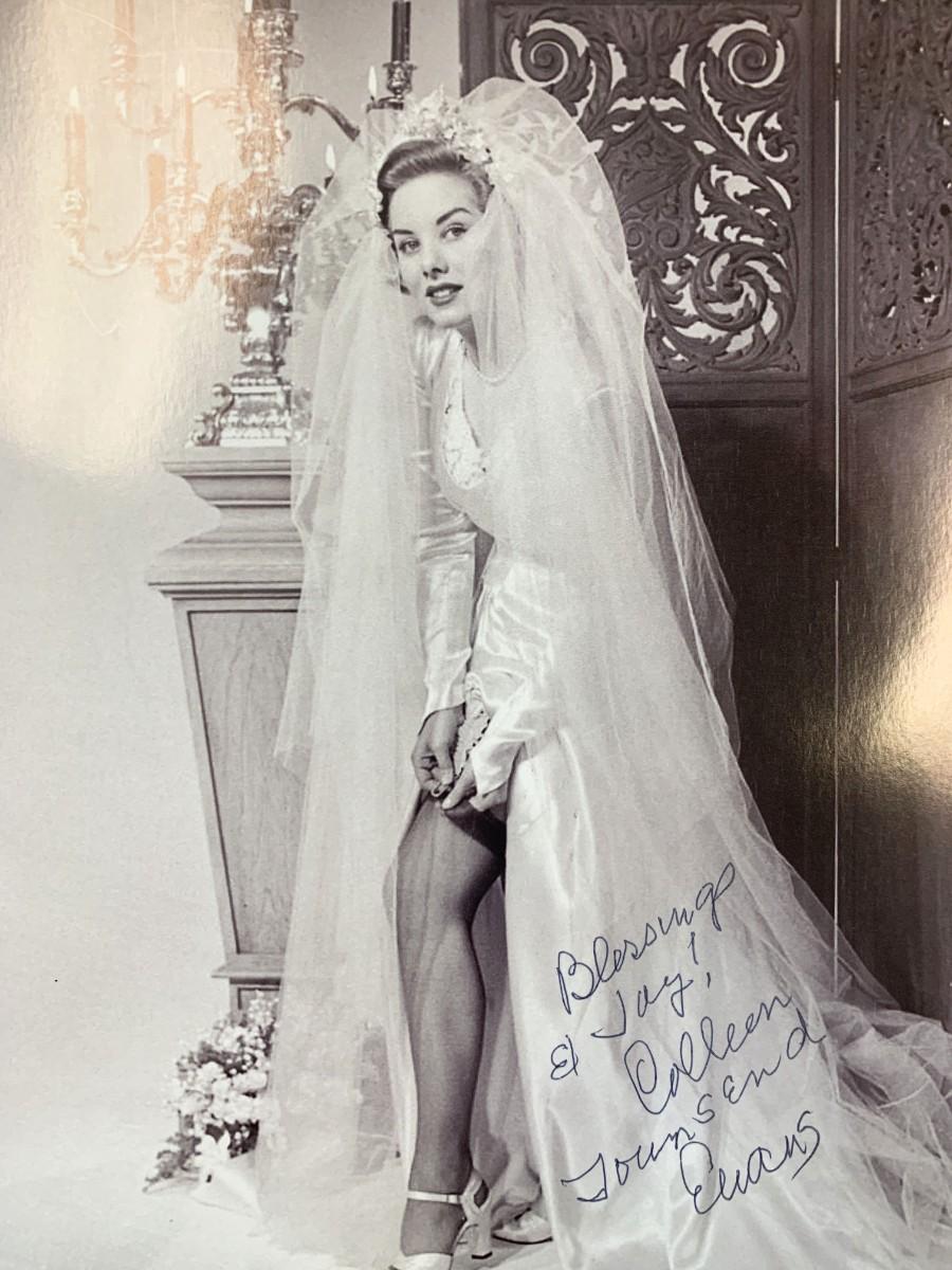 Colleen Townsend signed photo | EstateSales.org