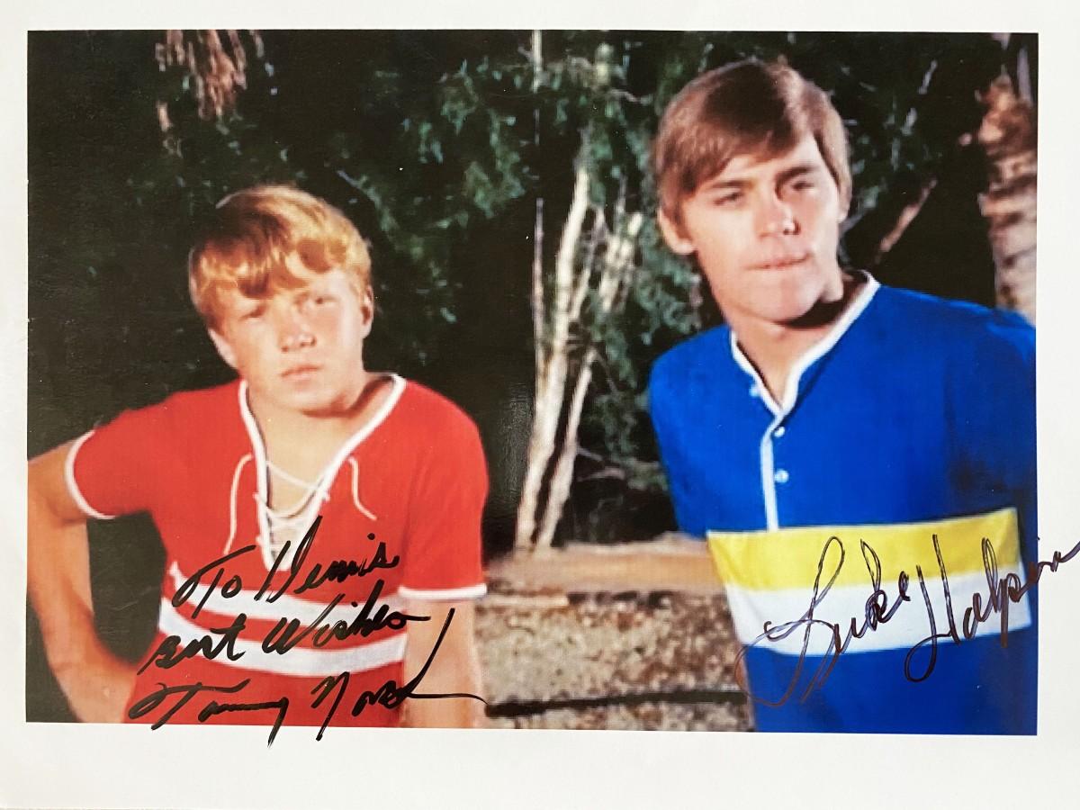 Flipper Luke Halpin and Tommy Norden signed photo | EstateSales.org