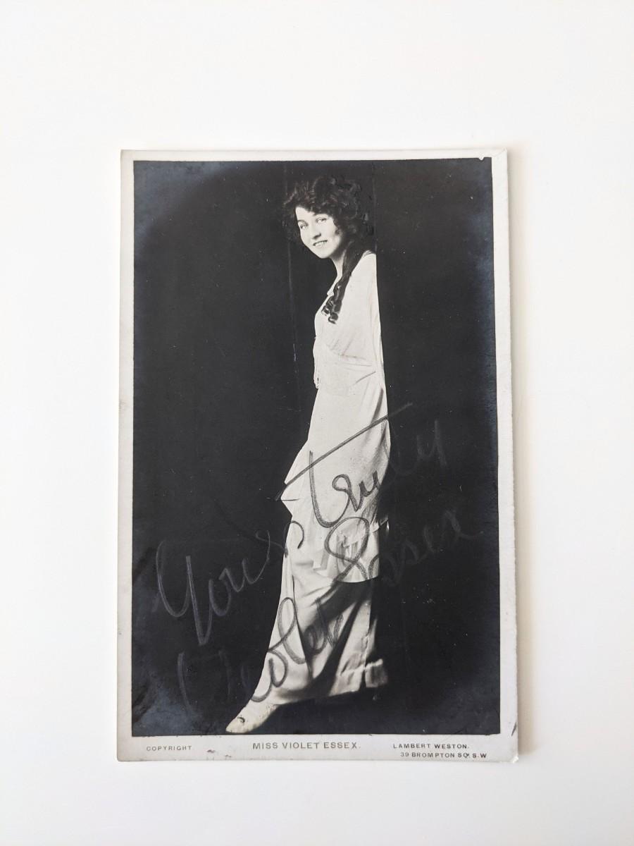 Violet Essex signed photo | EstateSales.org