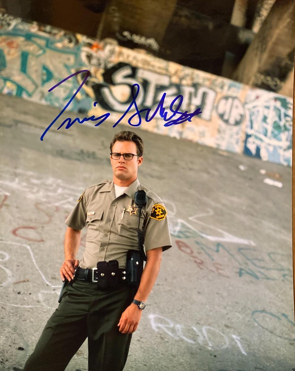 10-8: Officers on Duty Travis Schuldt signed photo | EstateSales.org