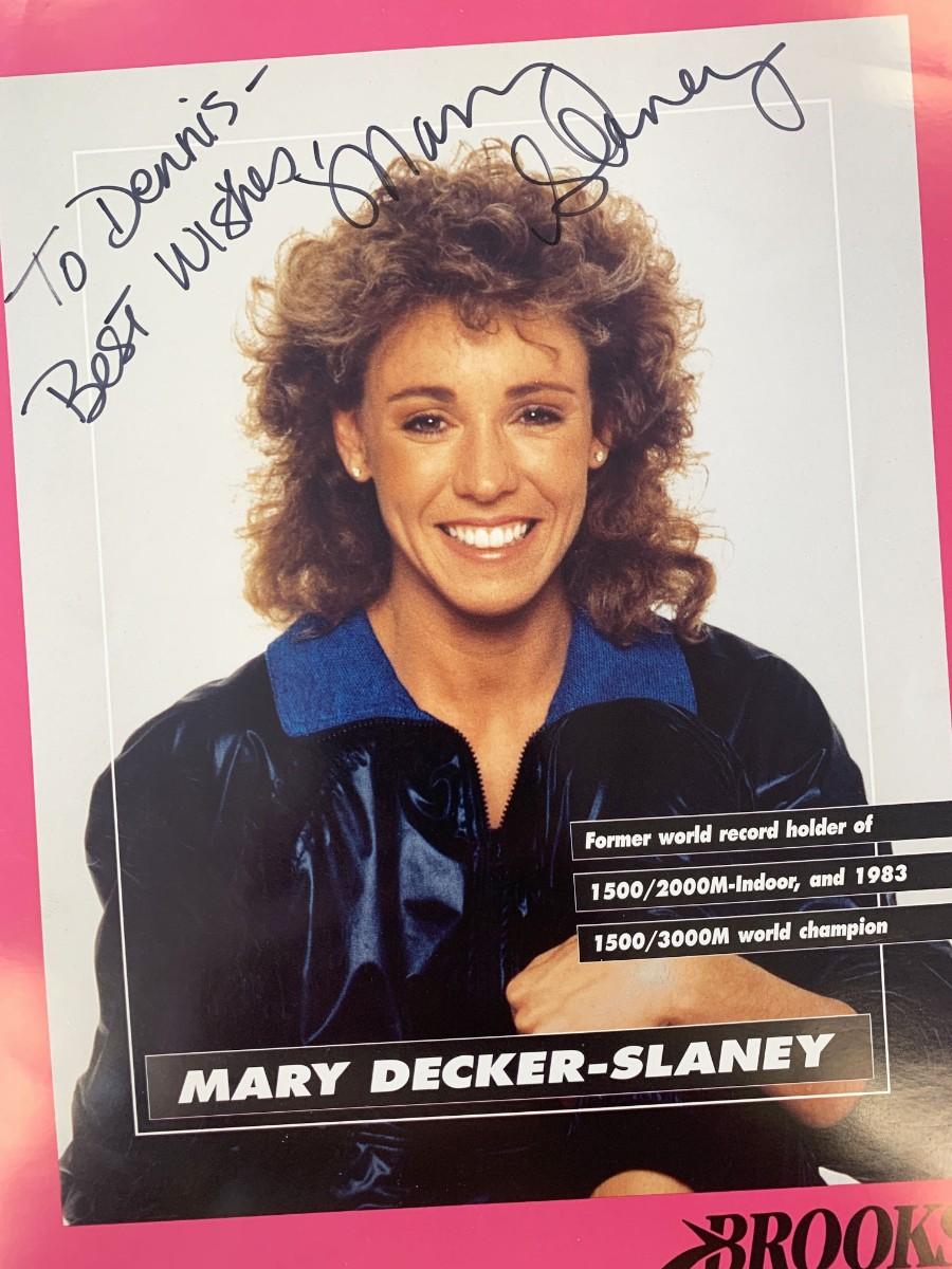 Mary Decker- Slaney signed photo | EstateSales.org