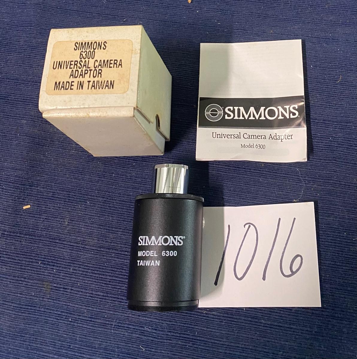 Simmons Universal Camera Adapter | EstateSales.org
