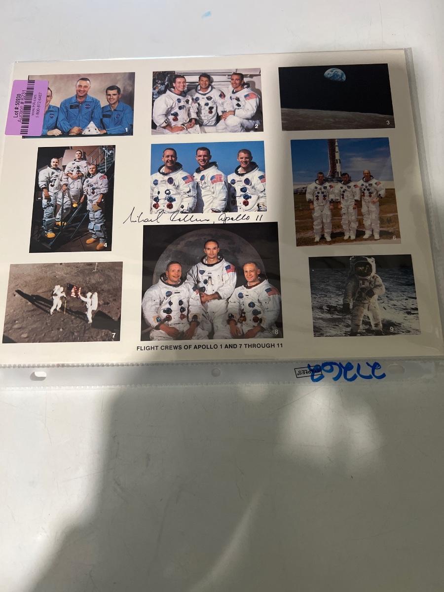 Photo of Flight crew of Apollo 1 and 7 through 11 | EstateSales.org