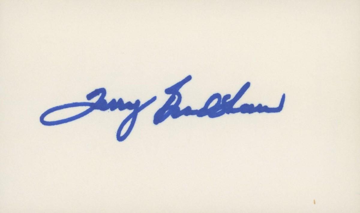 Terry Bradshaw original signature | EstateSales.org