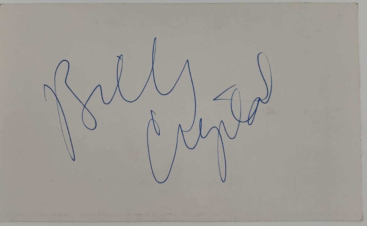 Billy Crystal signature | EstateSales.org