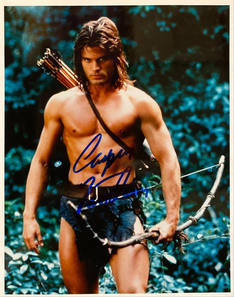 Tarzan and the Lost City Casper Van Dien signed movie photo ...