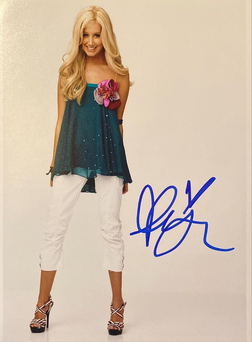 Ashley Tisdale signed photo | EstateSales.org